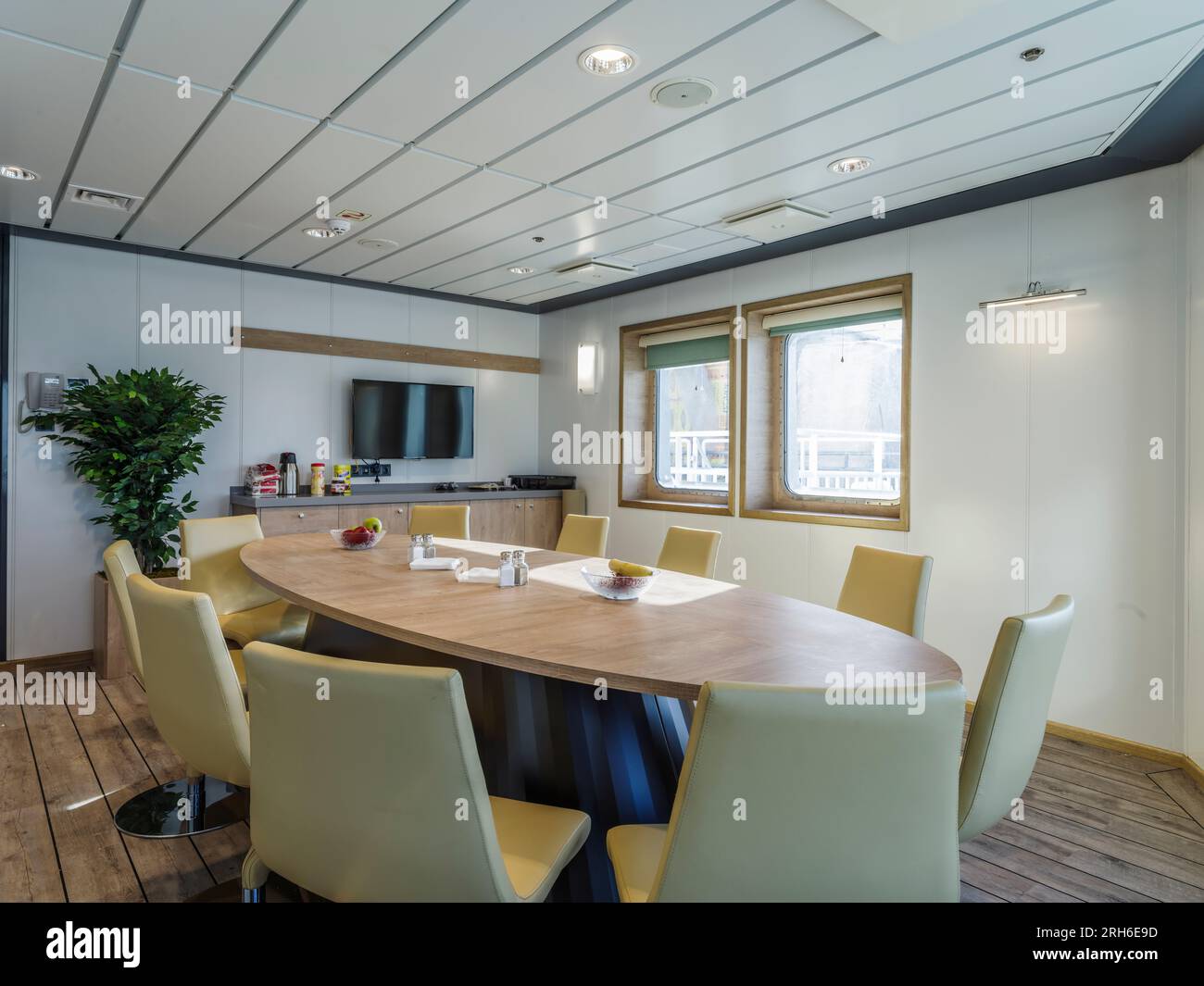 beautiful picture of the interior of a cruise ship/cargo ship/submarine ...