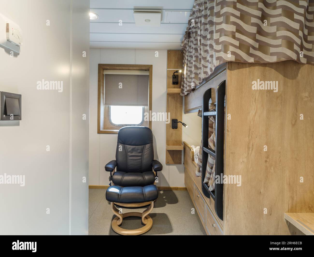 beautiful picture of the interior of a cruise ship/cargo ship/submarine ...