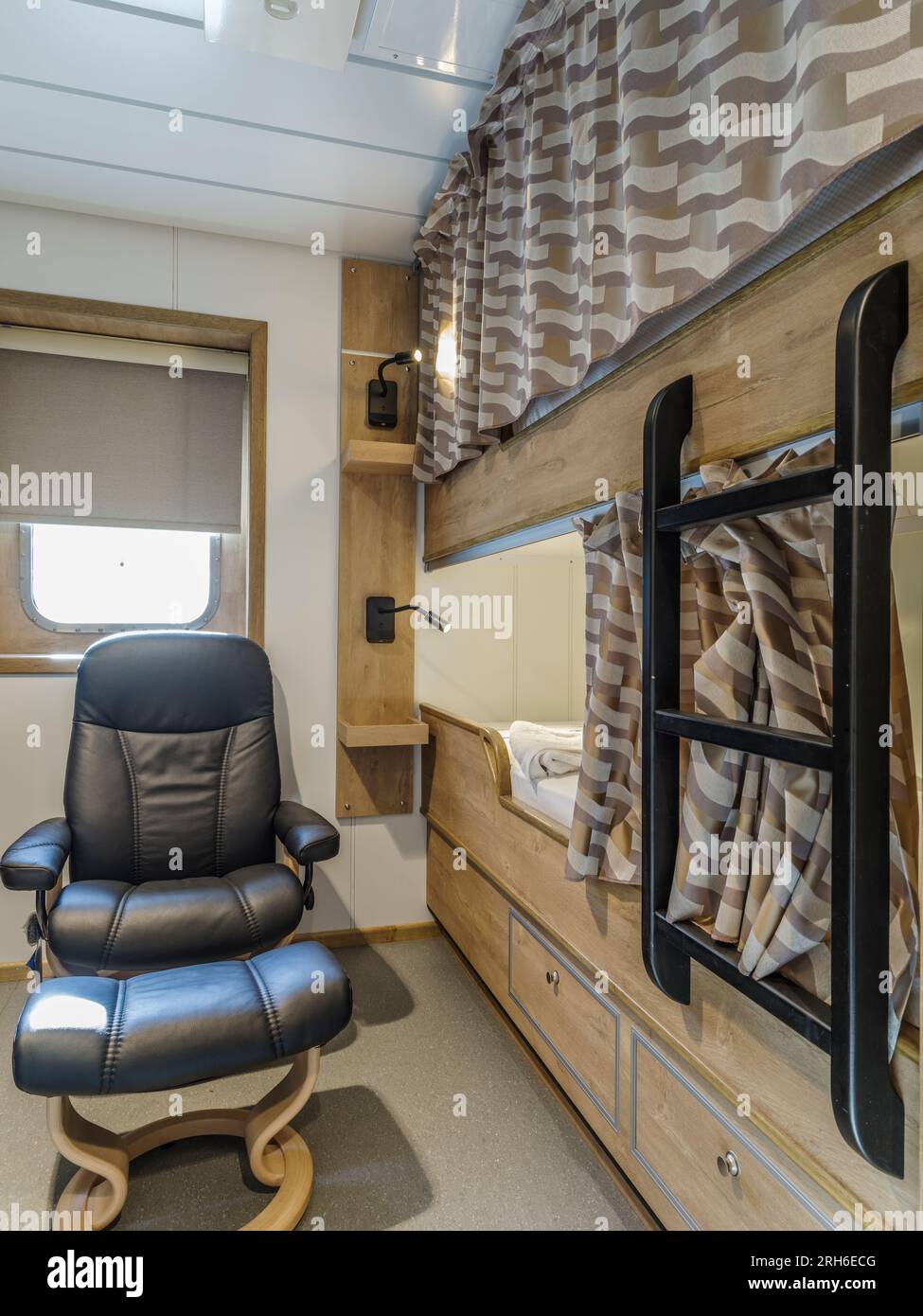 beautiful picture of the interior of a cruise ship/cargo ship/submarine ...