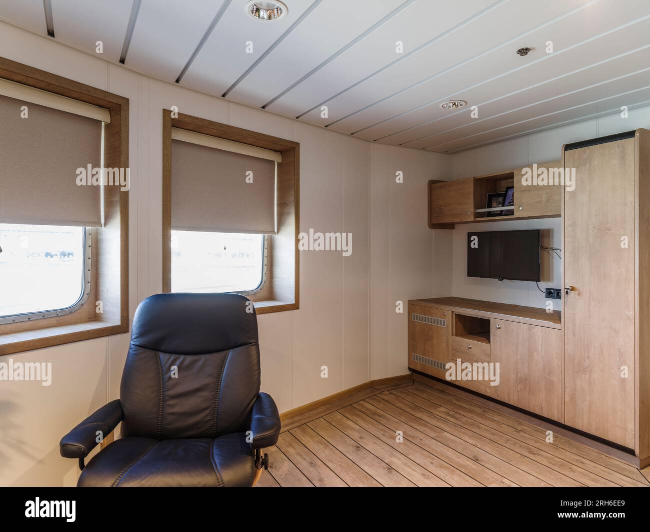 beautiful picture of the interior of a cruise ship/cargo ship/submarine ...