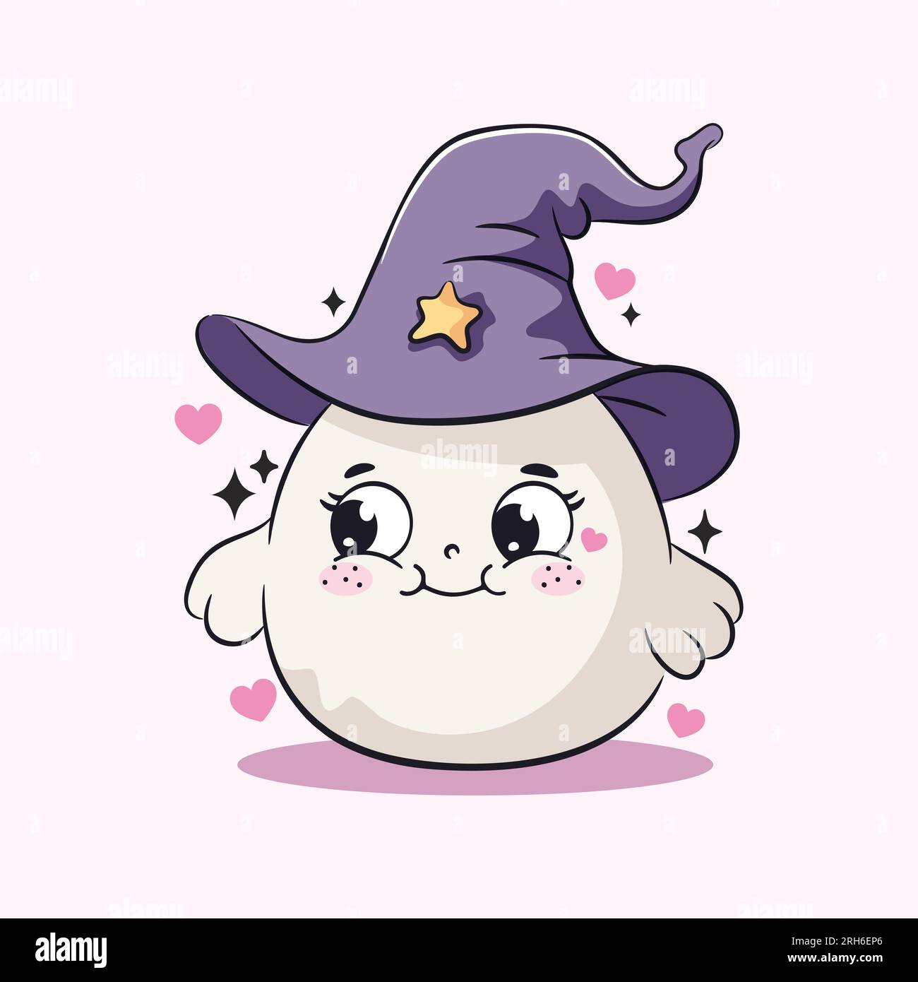 Ghost Cartoon Halloween Ghost Halloween Stock Illustrations