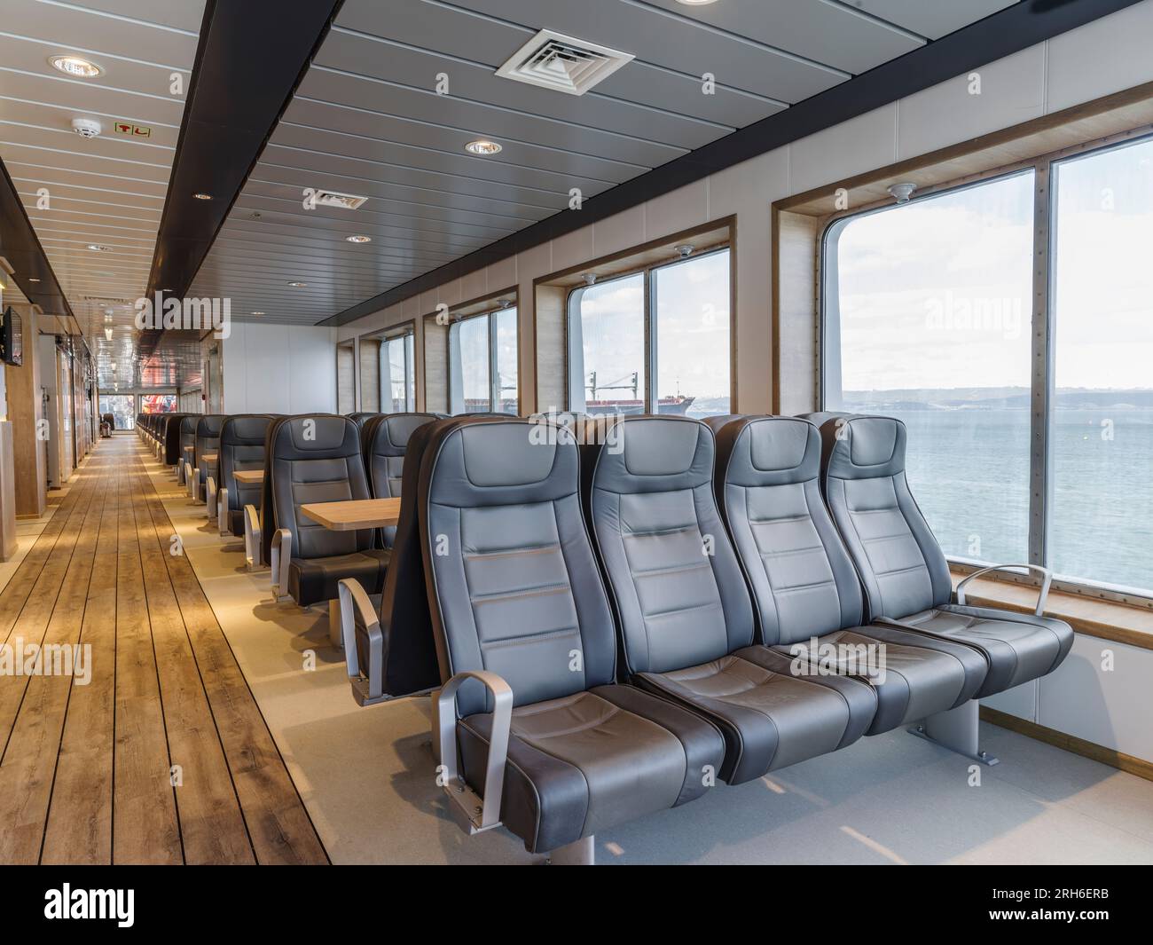 beautiful picture of the interior of a cruise ship/cargo ship/submarine ...