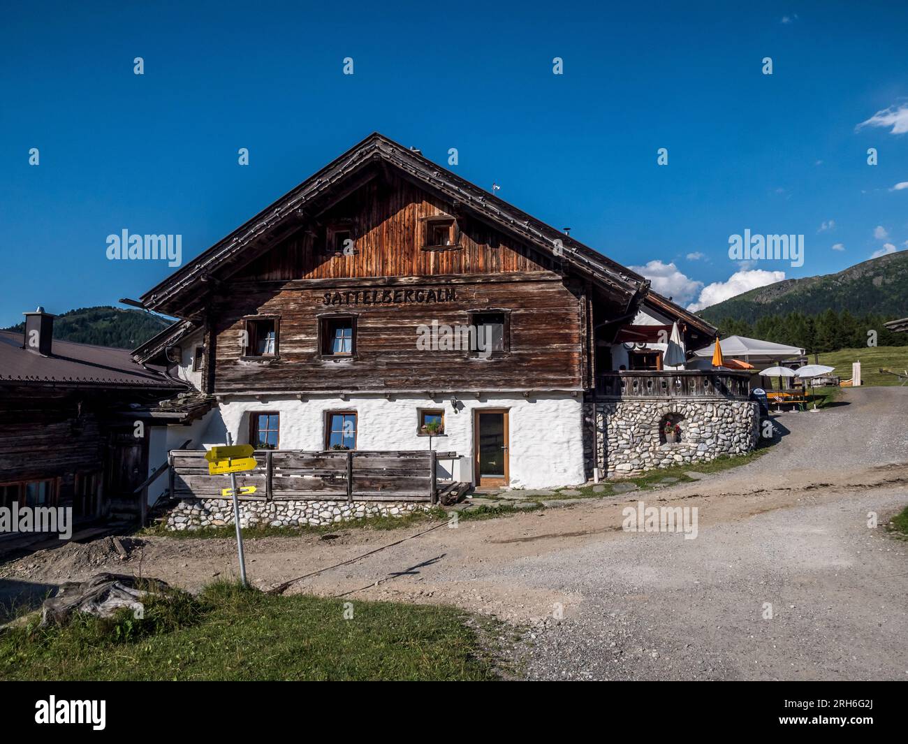 Sattelbergalm gries am brenner hi-res stock photography and images - Alamy