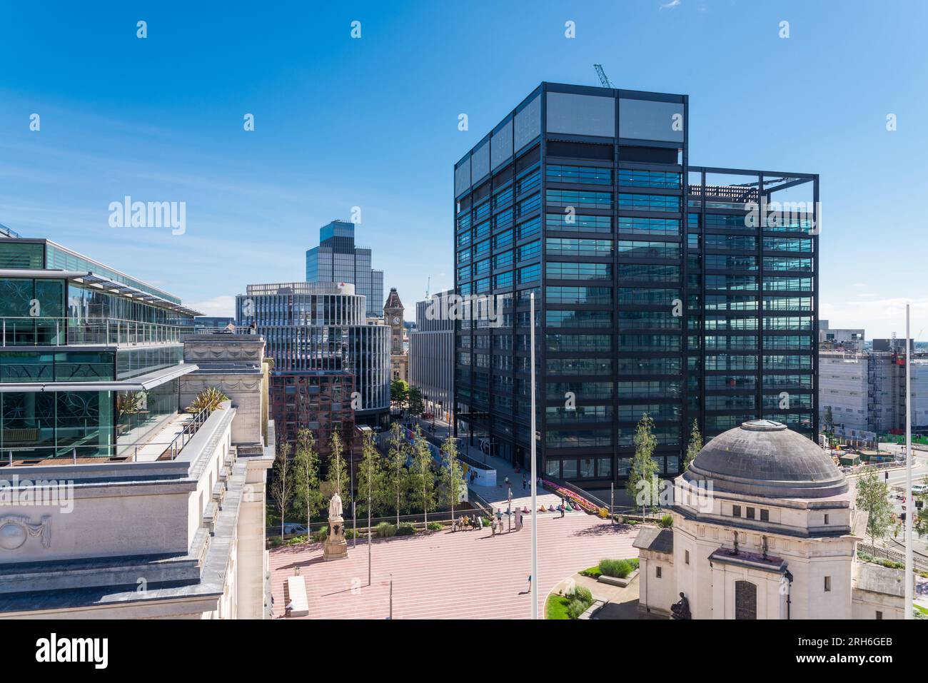 Centenary Square in Birmingham city centre, UK Stock Photo - Alamy
