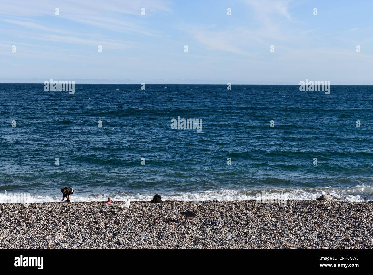 Seaton Seafront in the Summer of 2023 Stock Photo - Alamy