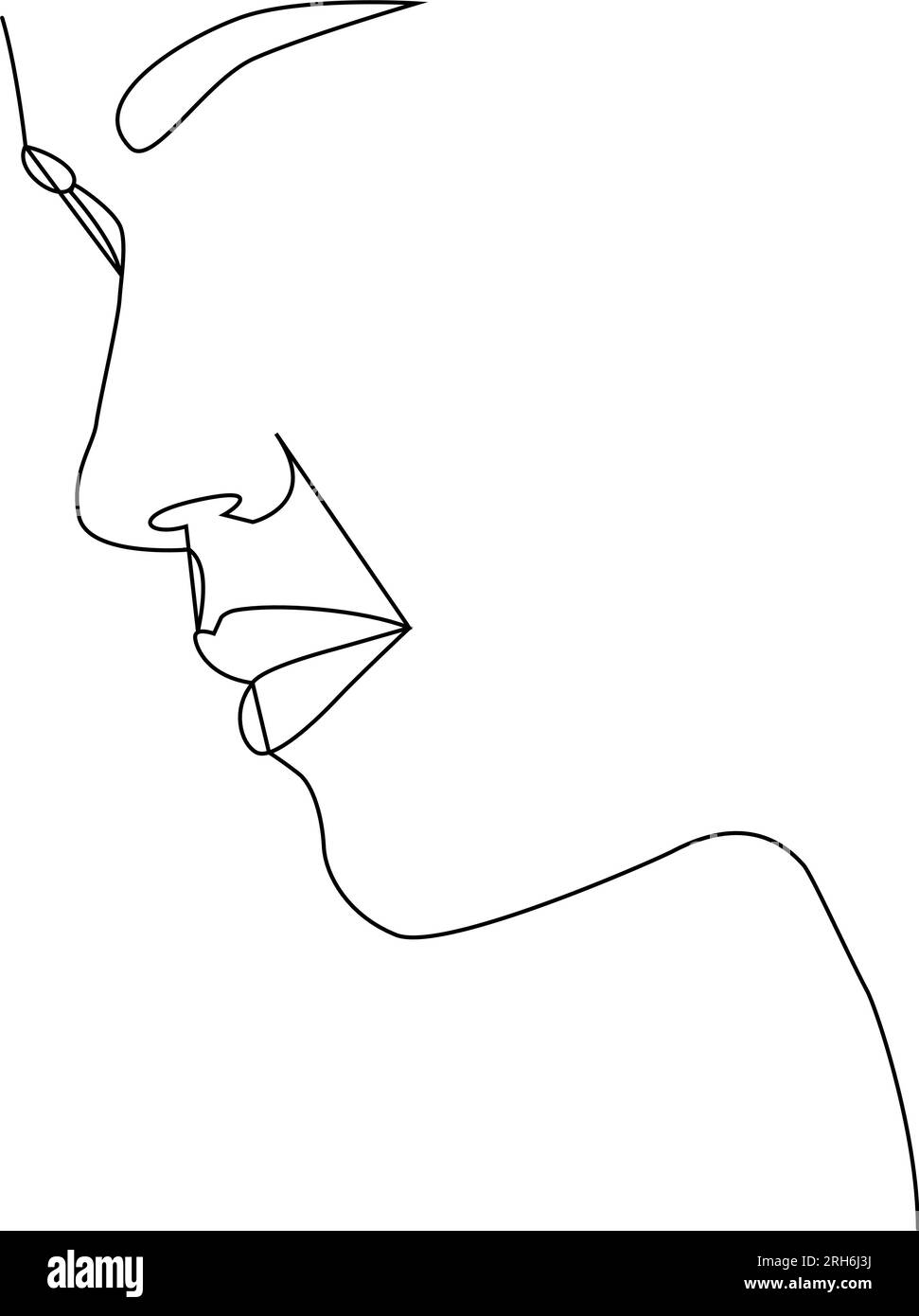 Onelinedrawing hi-res stock photography and images - Alamy