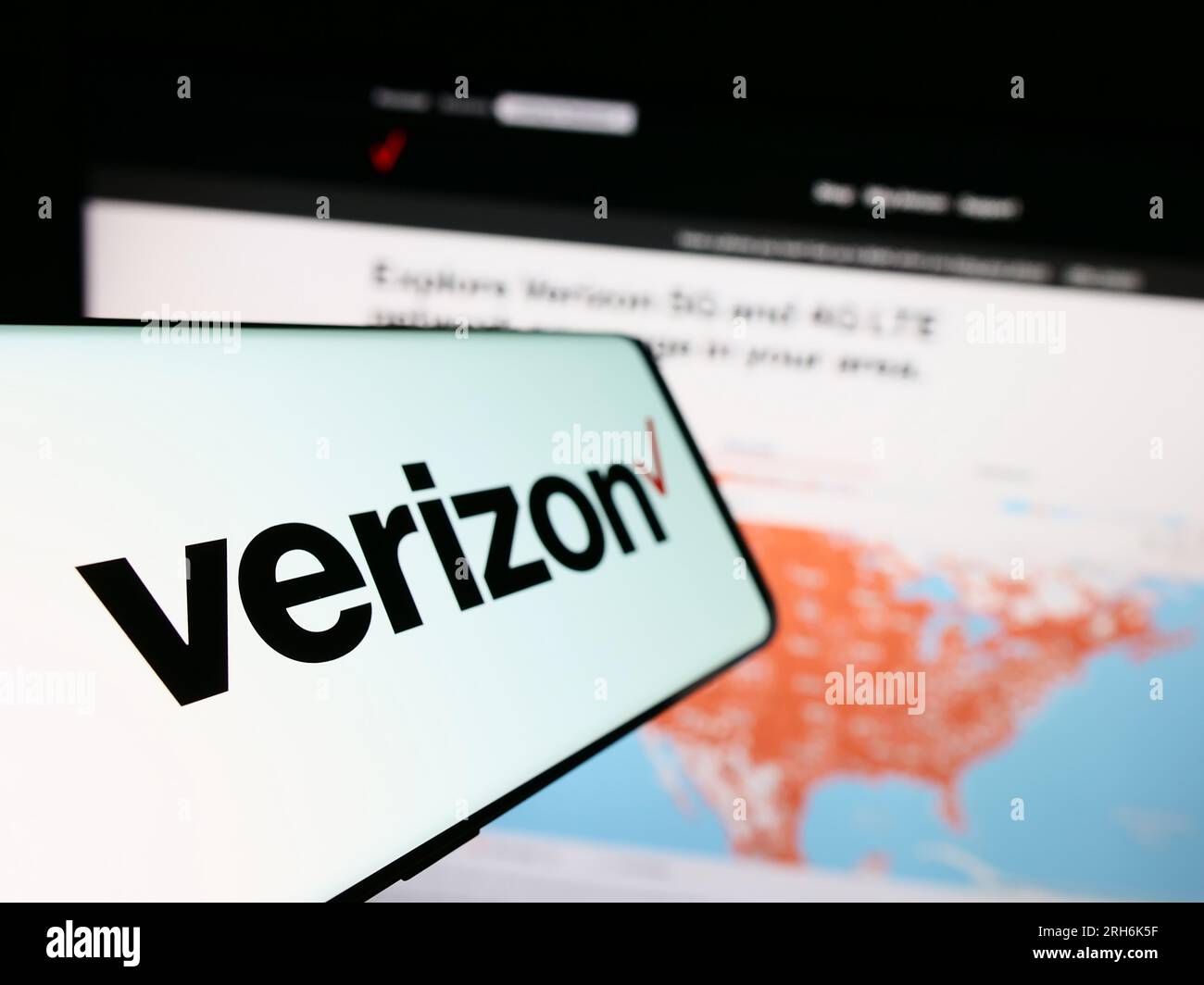 Verizon logo hi-res stock photography and images - Alamy