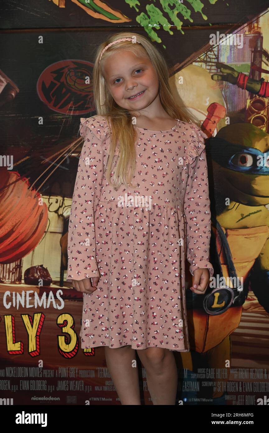 London, UK. 14th Aug, 2023. Erin Grace attends the Arabella & JD The ...