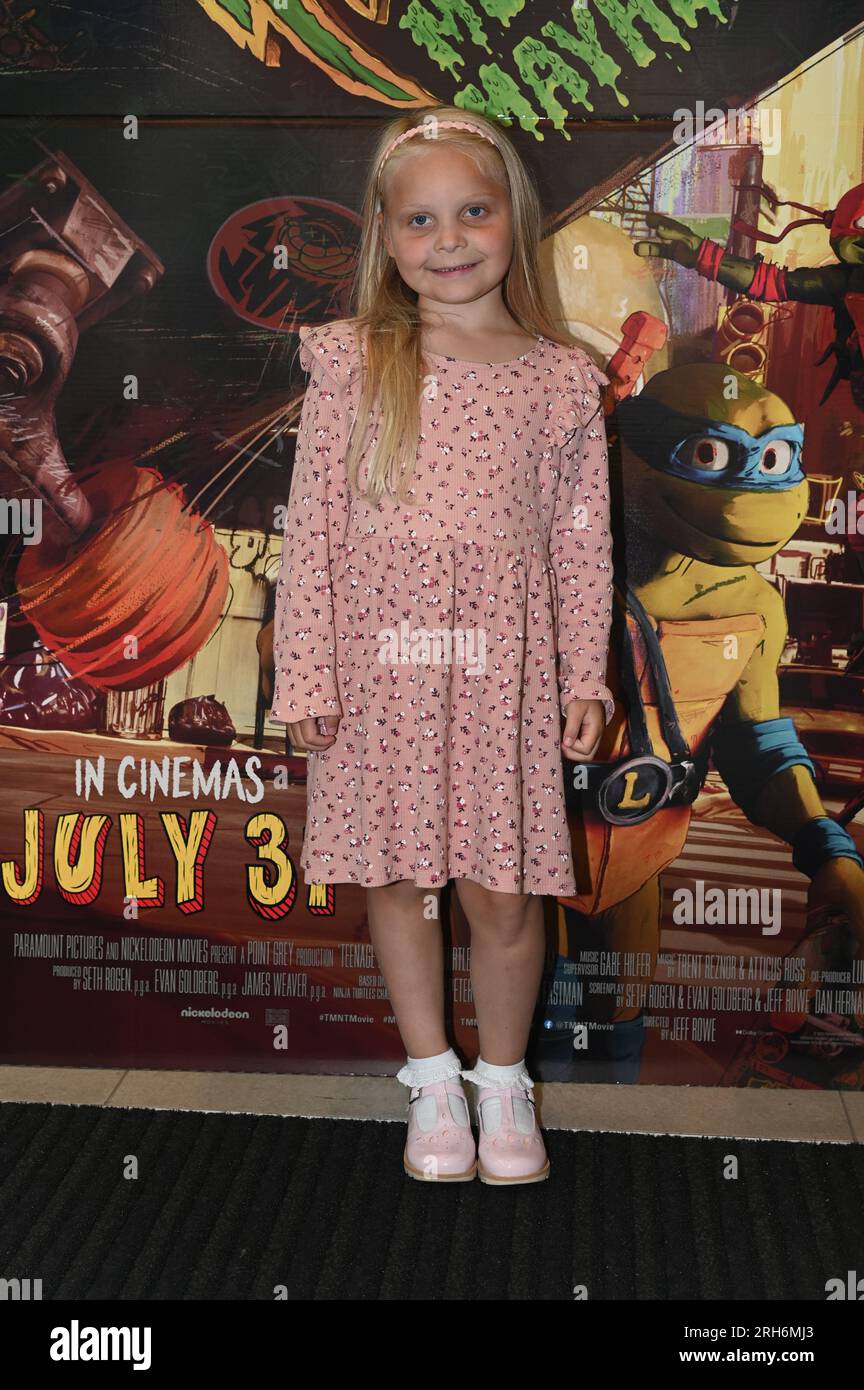 London, UK. 14th Aug, 2023. Erin Grace attends the Arabella & JD The ...