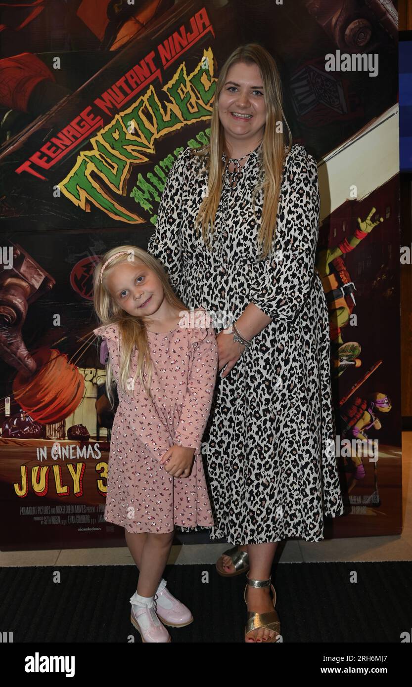 London, UK. 14th Aug, 2023. Erin Grace and mum attends the Arabella ...