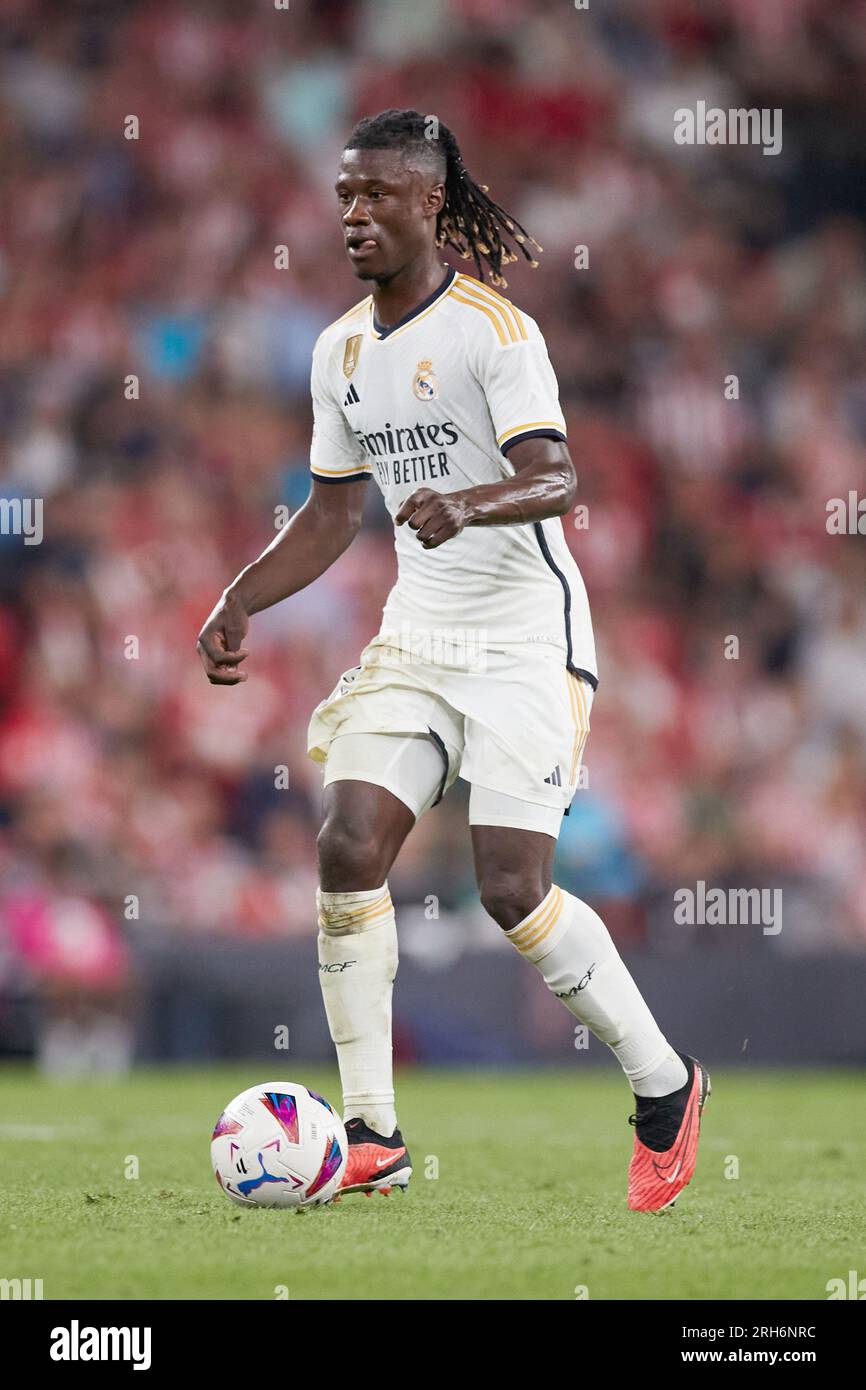 Eduardo Camavinga of Real Madrid during the Spanish championship La ...