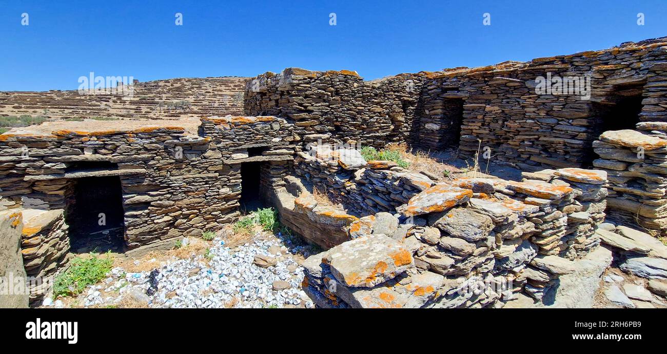 Ancient Ionian construction, Greece, Southern Europe Stock Photo - Alamy