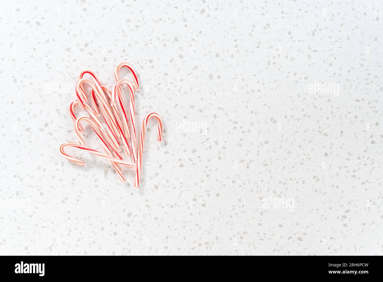 Peppermint Candy Cane Stock Photo - Alamy