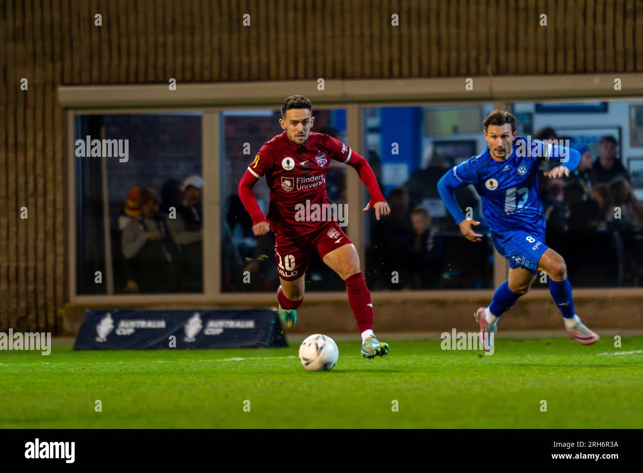 Thornbury, Australia. 14 August, 2023. Northcote City FC take on ...