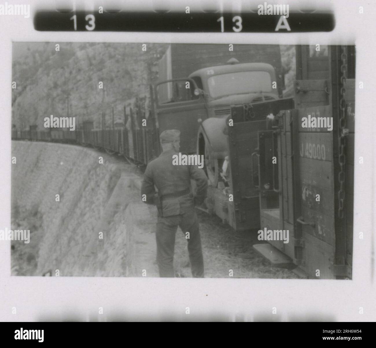 SS Photographer, Heiss (1943) Unit and soldiers in barracks, visit by ...