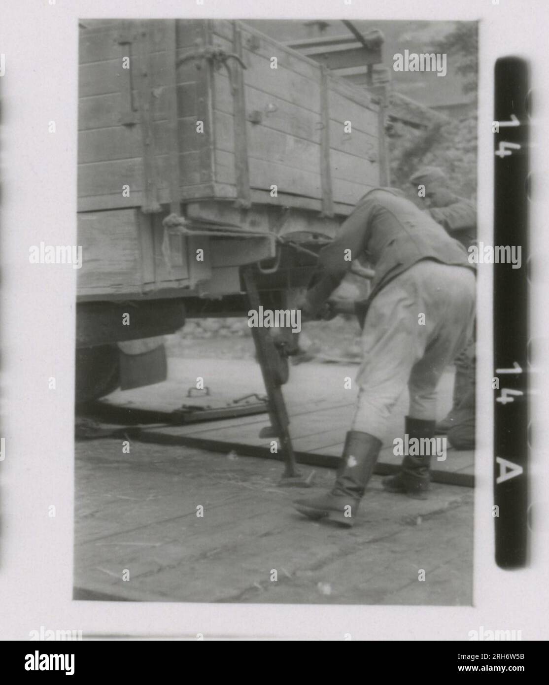 SS Photographer, Heiss (1943) Unit and soldiers in barracks, visit by ...