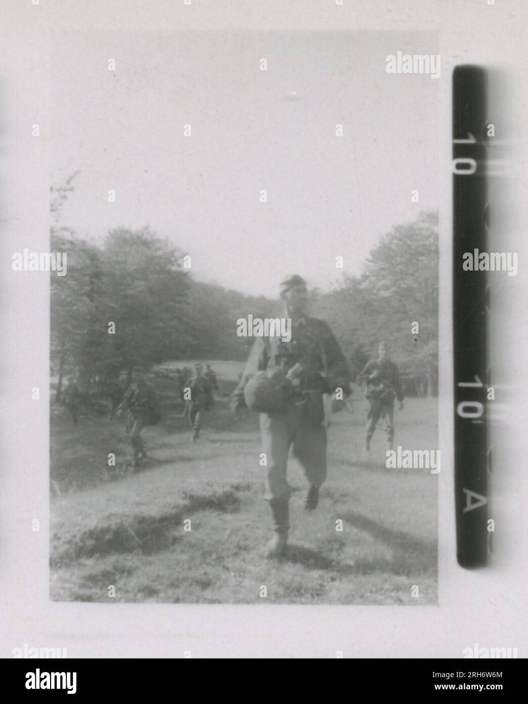 SS Photographer, Heiss (1943) Unit and soldiers in barracks, visit by ...