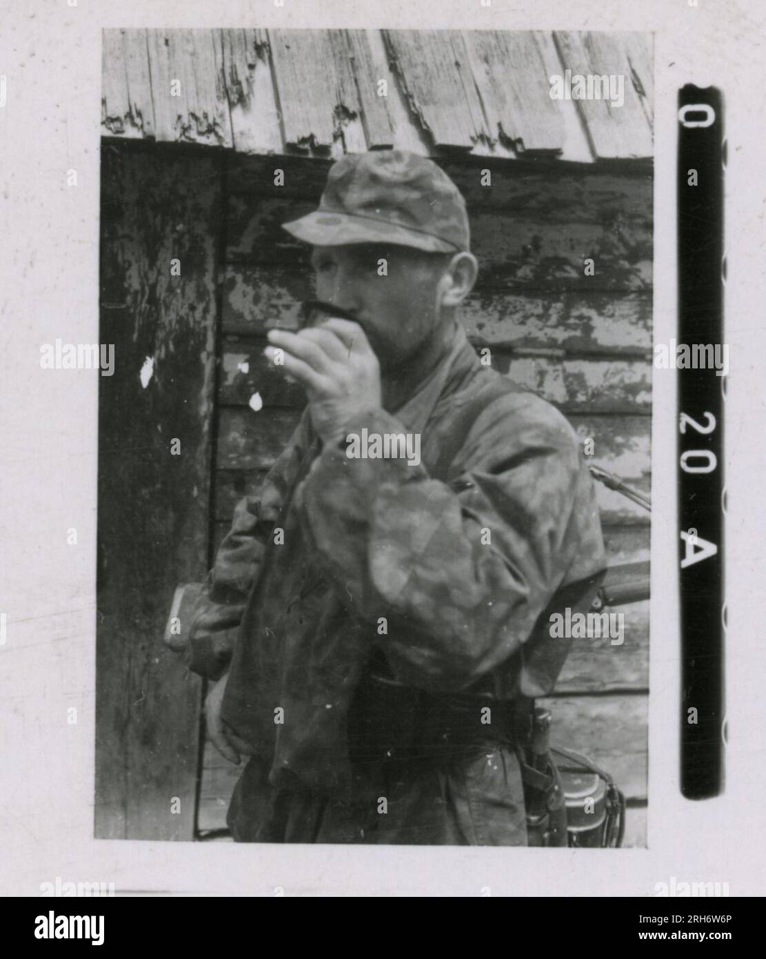 SS Photographer, Heiss (1943) Unit and soldiers in barracks, visit by ...