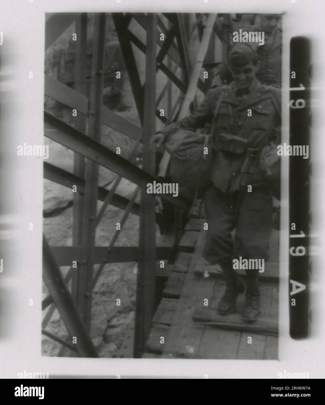 SS Photographer, Heiss (1943) Unit and soldiers in barracks, visit by ...