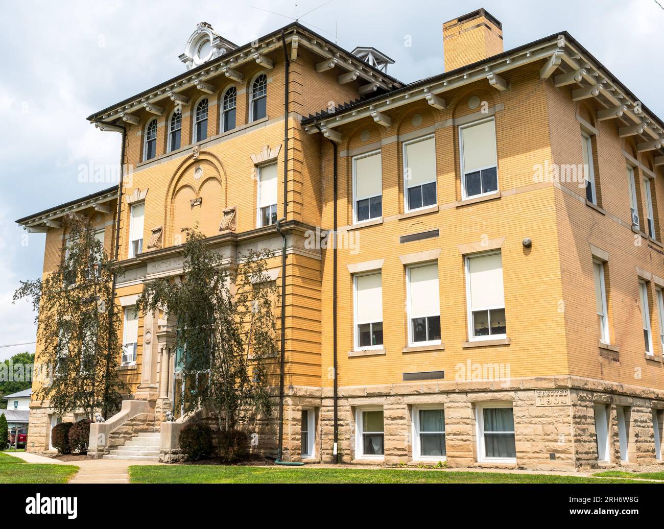 The Tidioute Community Charter School on Main Street, formerly known as ...