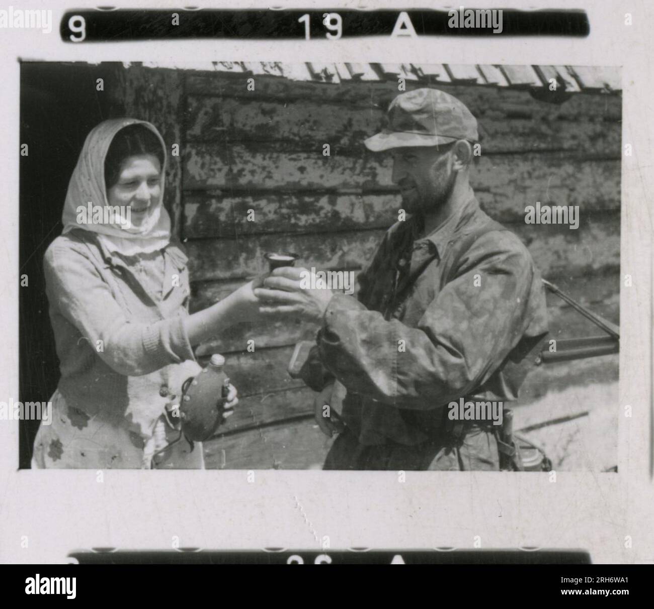 SS Photographer, Heiss (1943) Unit and soldiers in barracks, visit by ...