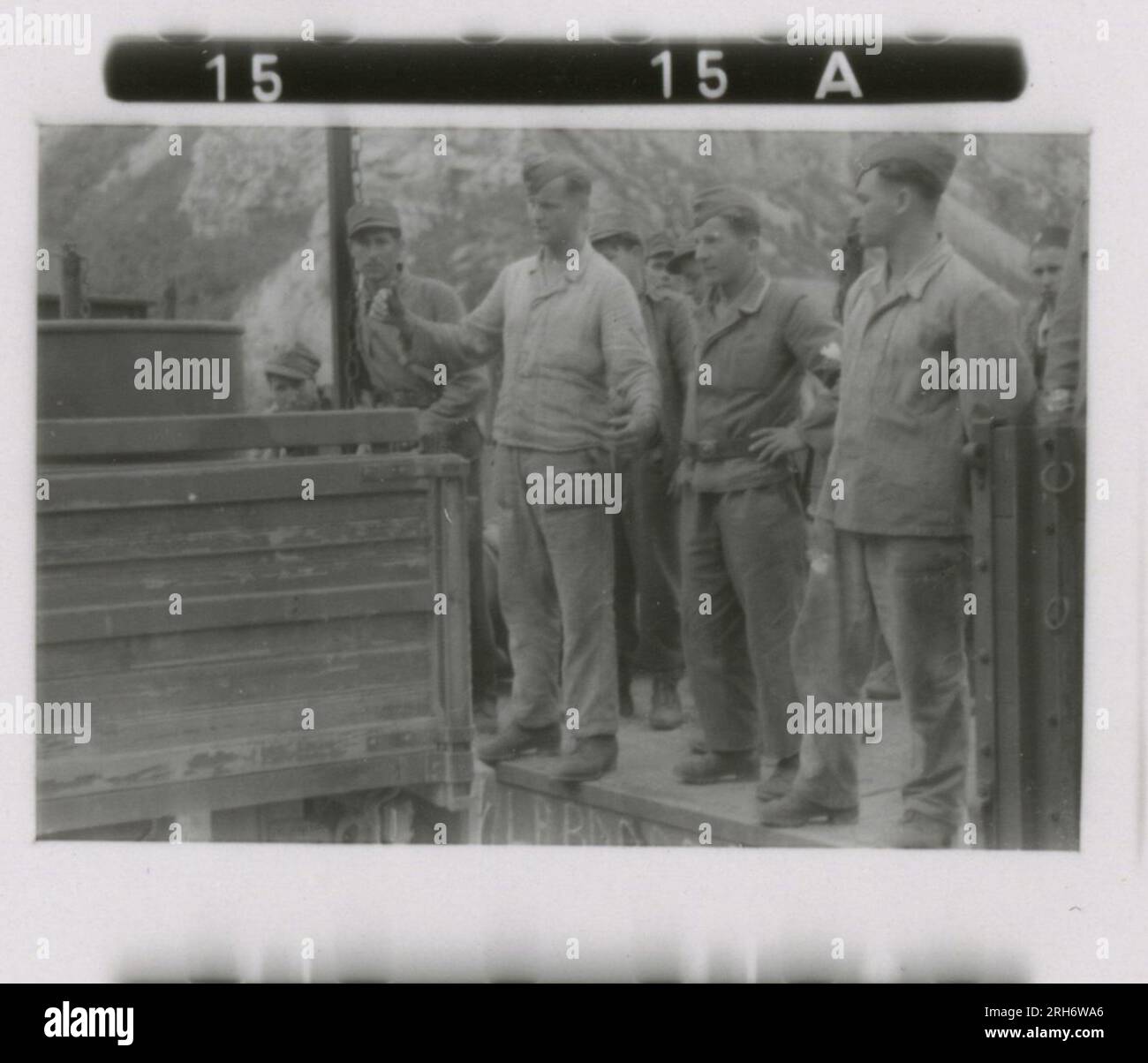 SS Photographer, Heiss (1943) Unit and soldiers in barracks, visit by ...
