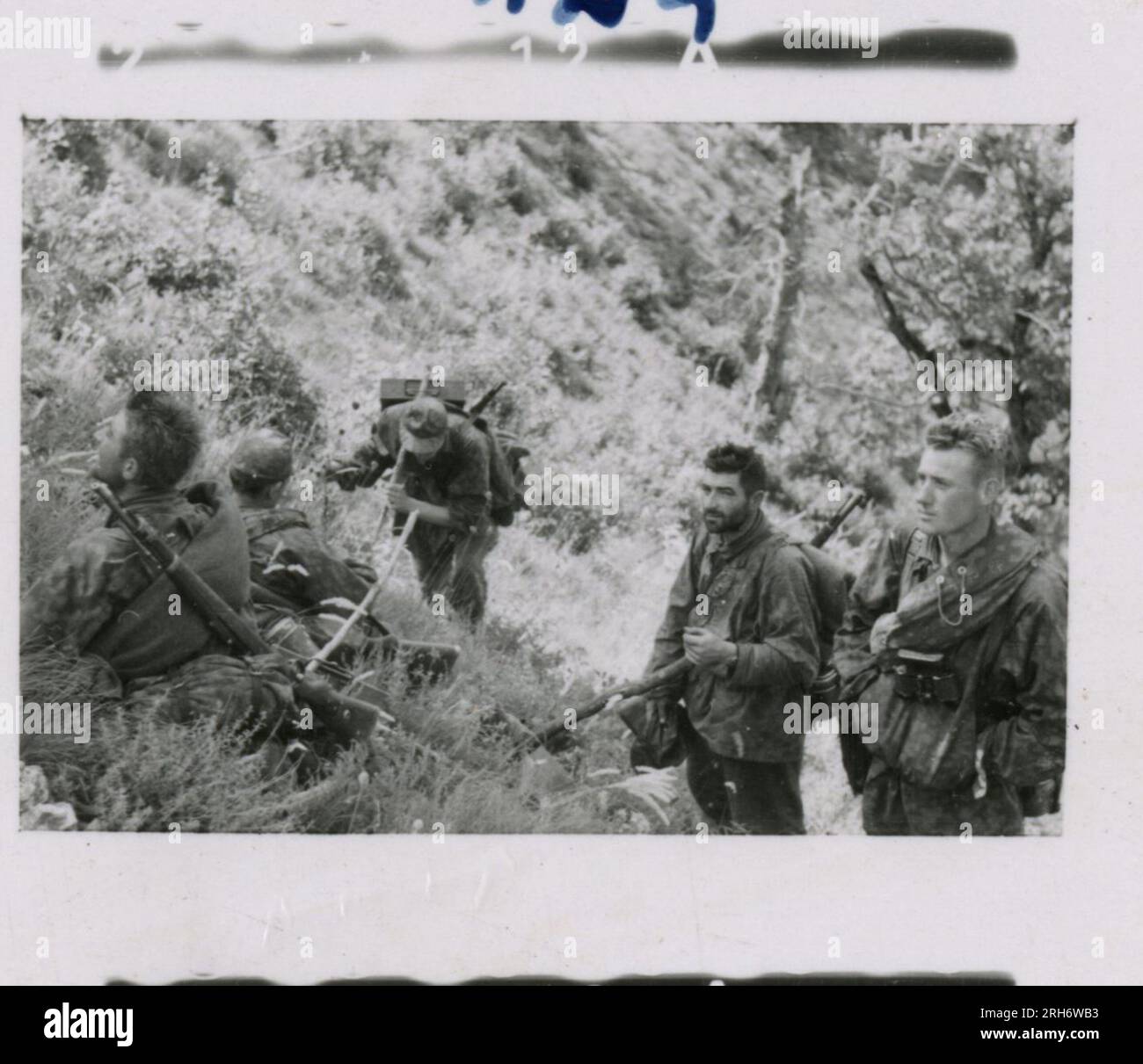 SS Photographer, Heiss (1943) Unit and soldiers in barracks, visit by ...