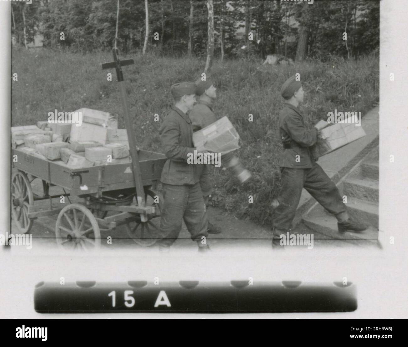 SS Photographer, Heiss (1943) Unit and soldiers in barracks, visit by ...