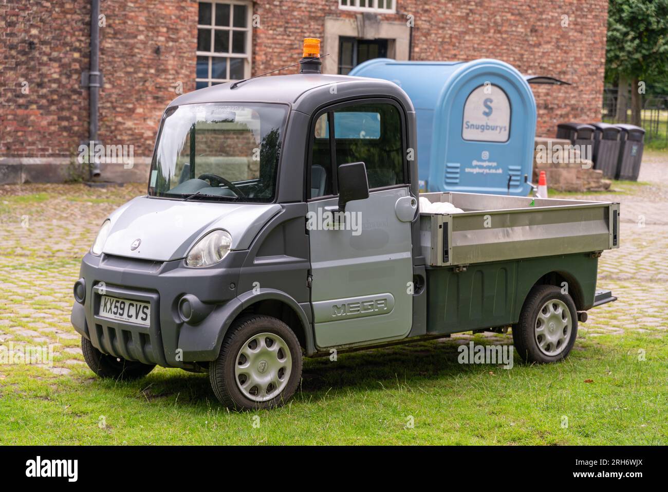 mega electric van Stock Photo - Alamy
