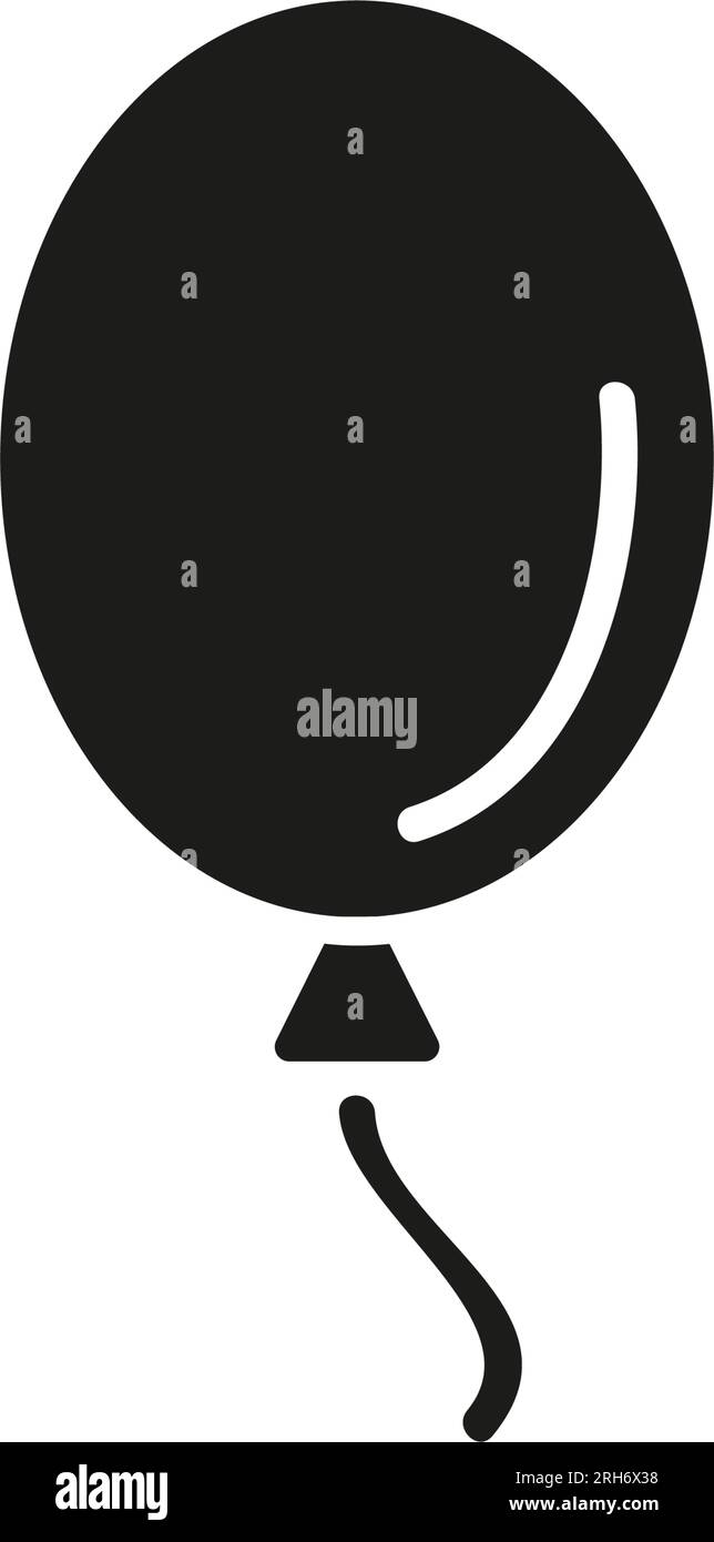 Balloon simple icon Stock Vector Image & Art - Alamy