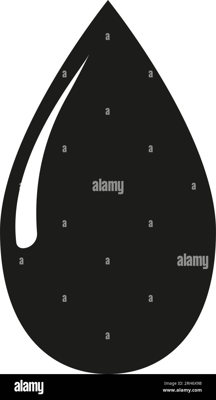 Water drop icon Stock Vector Image & Art - Alamy