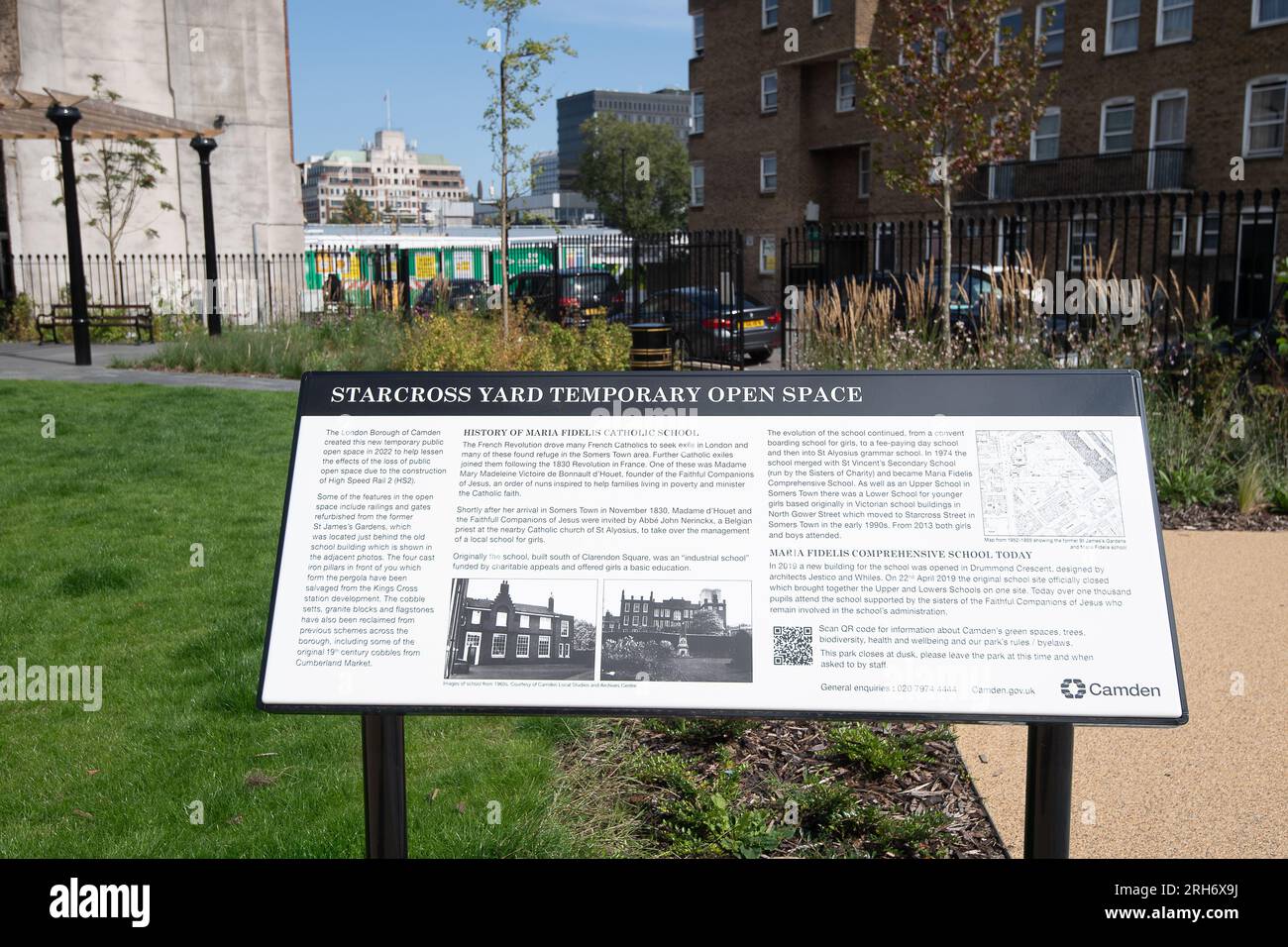 Camden, London, UK. 10th August, 2023. Due to disruption to the local ...