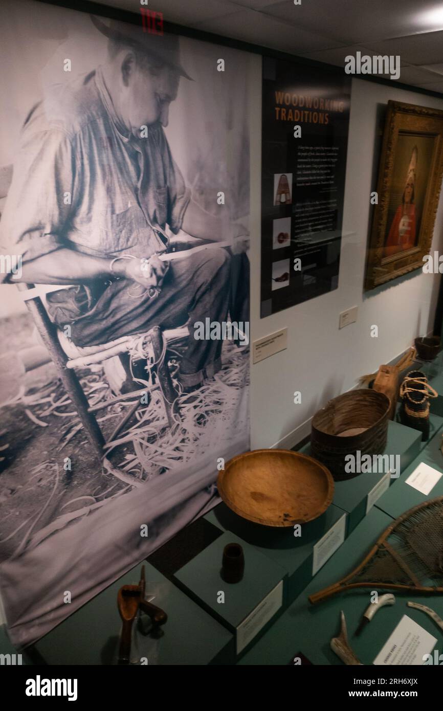The University of Maine Hudson Museum in Orono Maine Stock Photo - Alamy