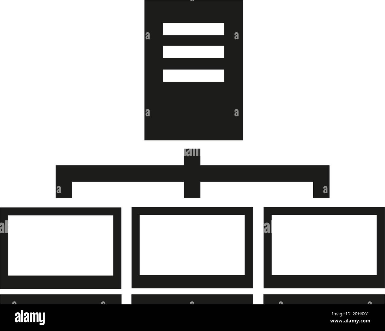 Computer Server Icon Stock Vector Image And Art Alamy