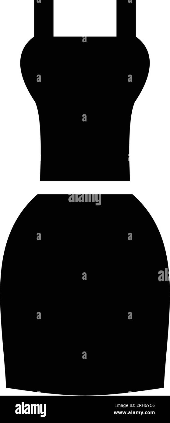 Dress simple icon Stock Vector Image & Art - Alamy