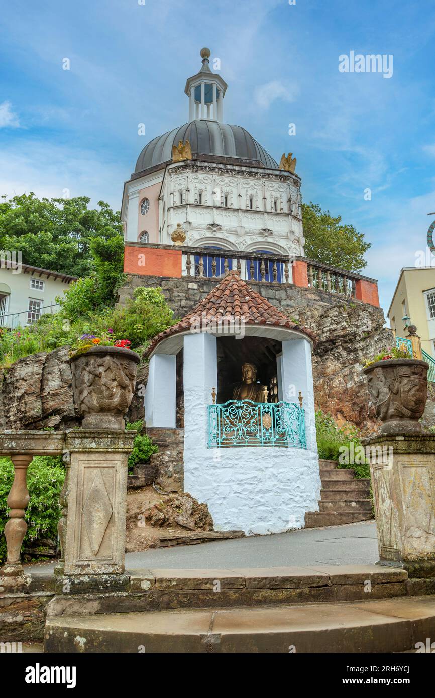 Portmeirion is a folly tourist village in Gwynedd (historically in ...