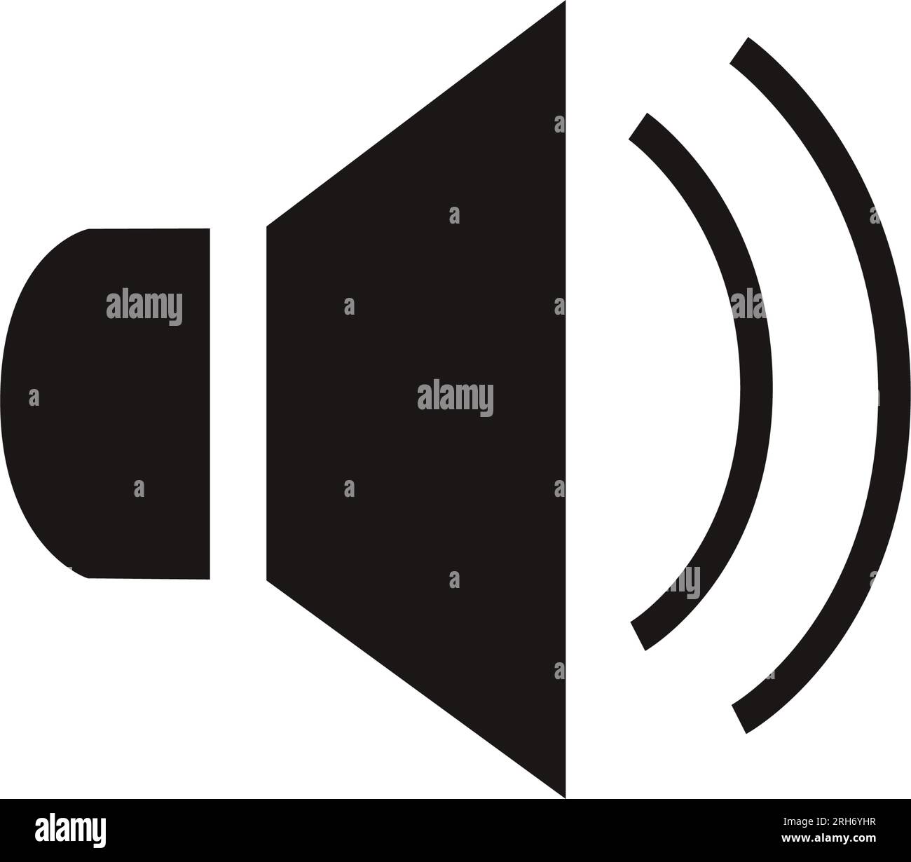 Simple loudspeaker hi-res stock photography and images - Alamy