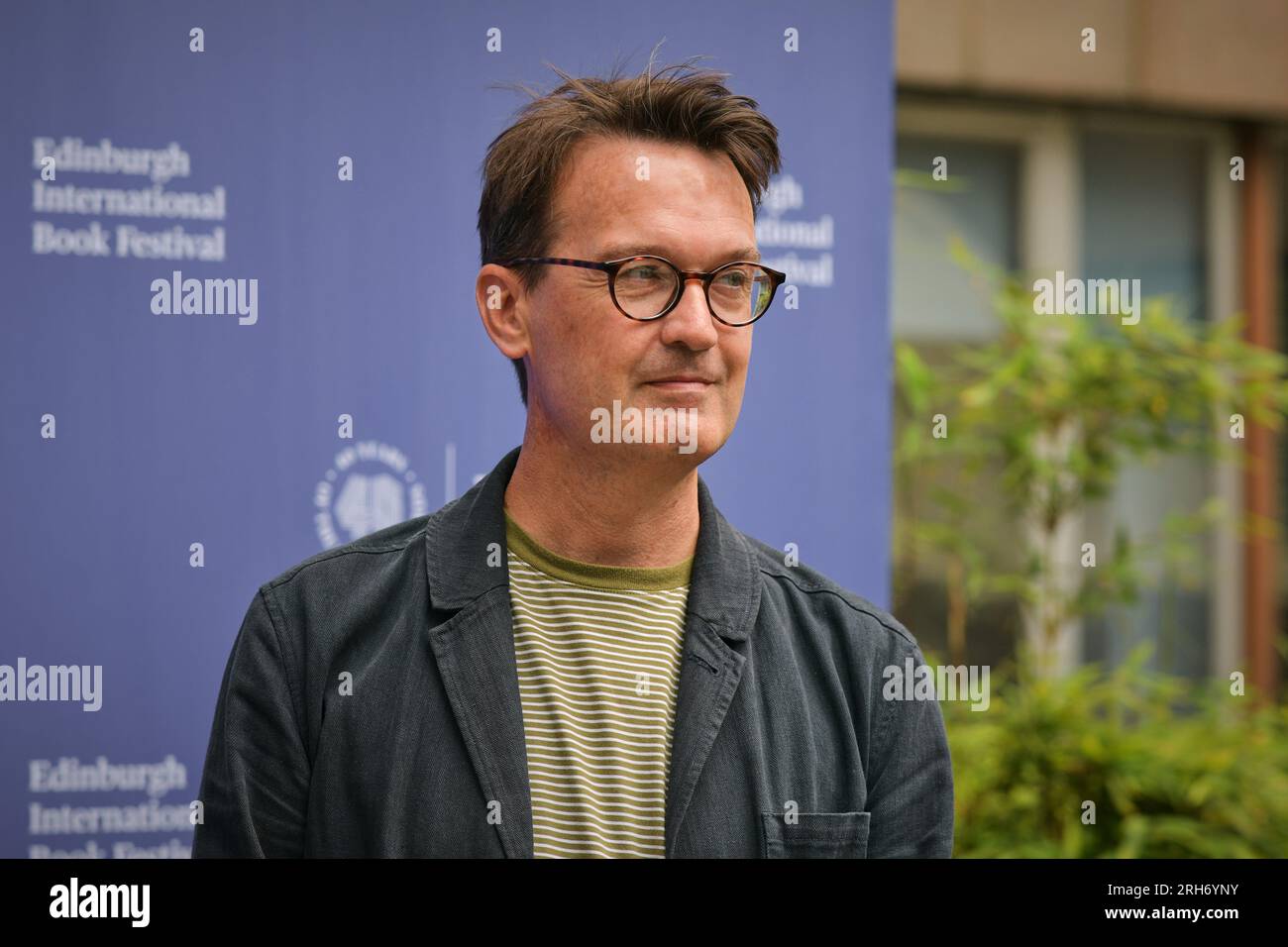 Edinburgh Scotland, UK 14 August 2023. David Farrier at the Edinburgh International Book ...