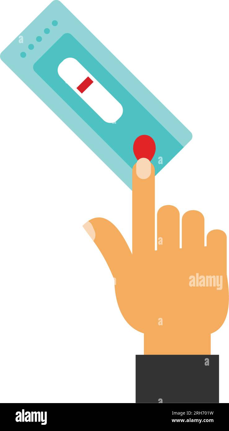 Blood sample test hiv Stock Vector Images - Alamy
