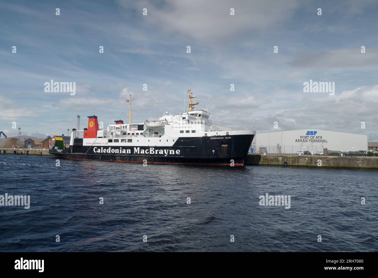 Caledonian MacBrayne ferry Hebridean Isles in Harbour at the Port of ...