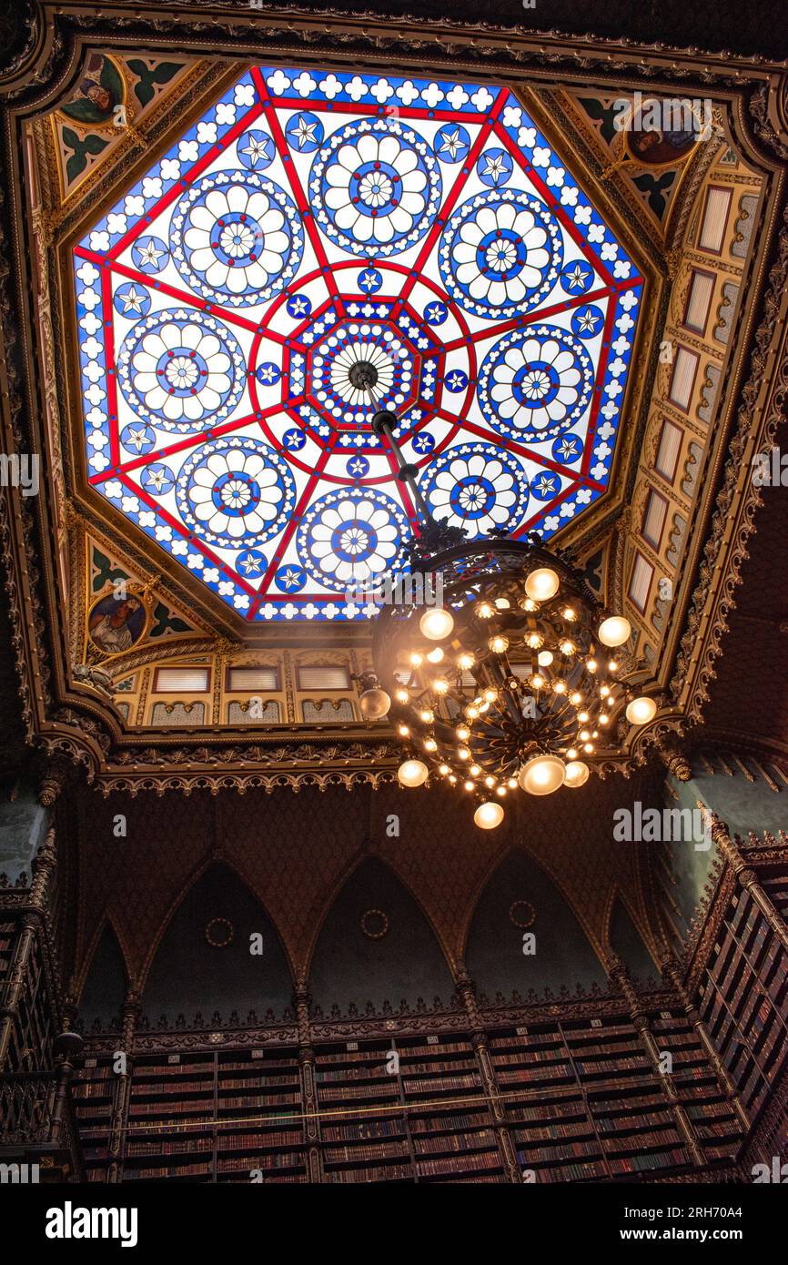 Rio de Janeiro, Brazil: the ceiling of the Royal Portuguese Cabinet of ...
