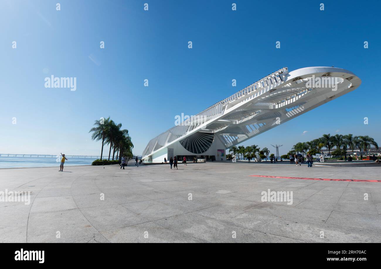 Rio de Janeiro, Brazil: Museum of Tomorrow, science museum by Spanish ...