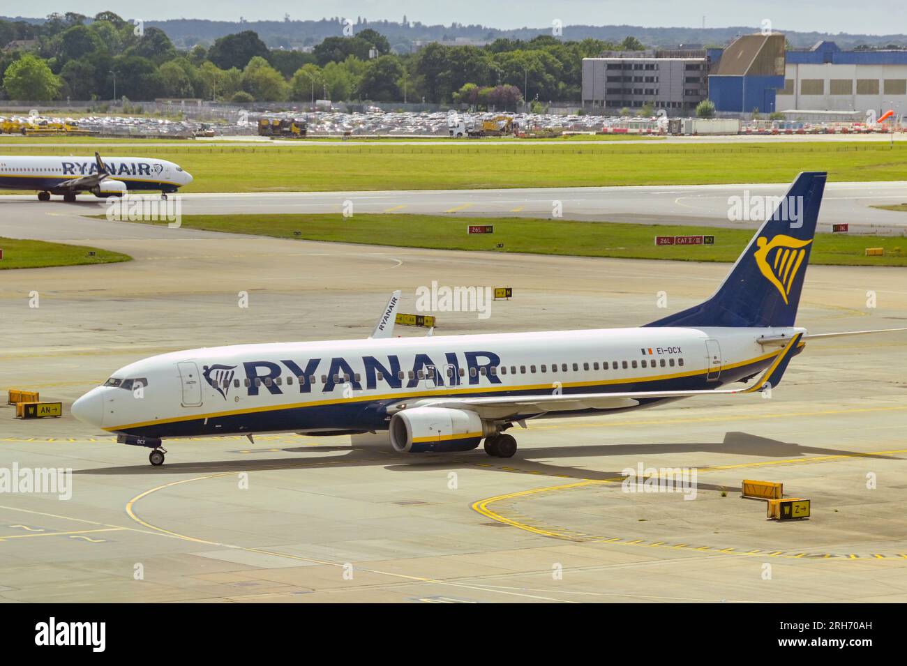 London, England, UK - 1 August 2023: Boeing 737 jet operated by Irish ...