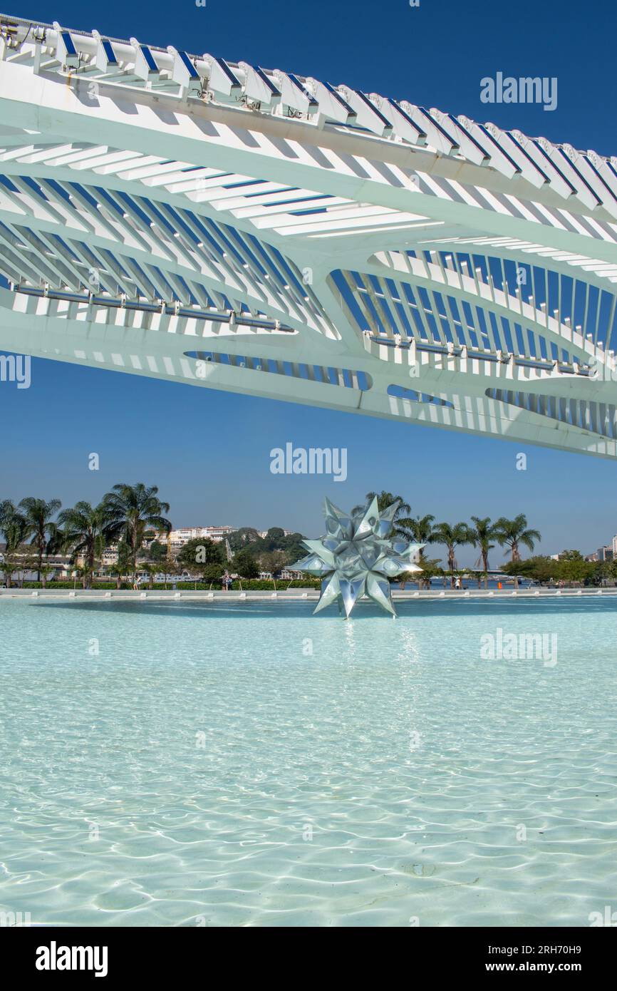 Rio de Janeiro, Brazil: details of Museum of Tomorrow, science museum ...