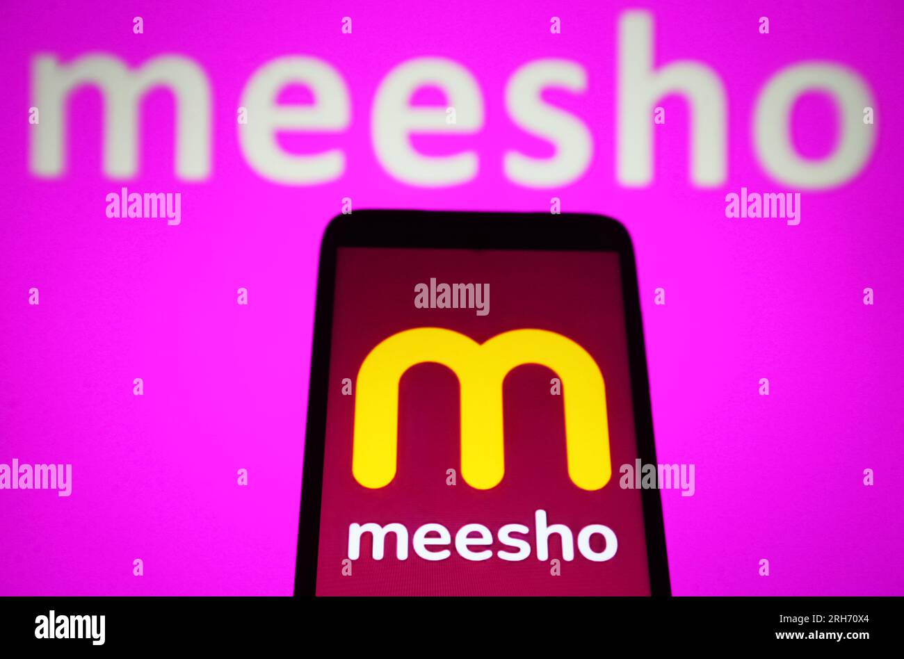 Meesho logo hi-res stock photography and images - Alamy