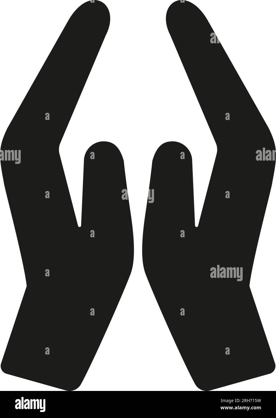 Christian praying worshiping hands hi-res stock photography and images ...