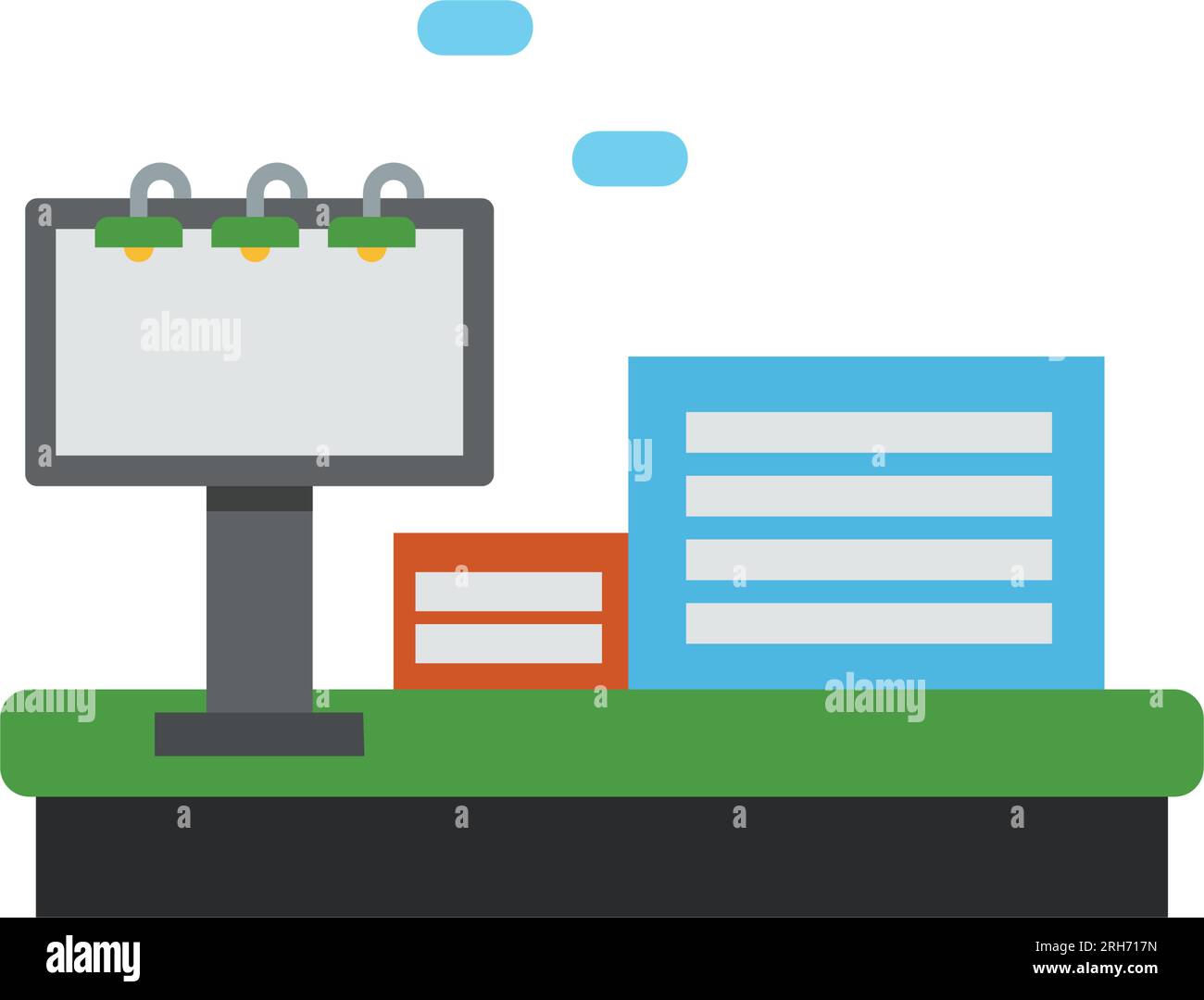 Blank billboard shopping Stock Vector Images - Alamy