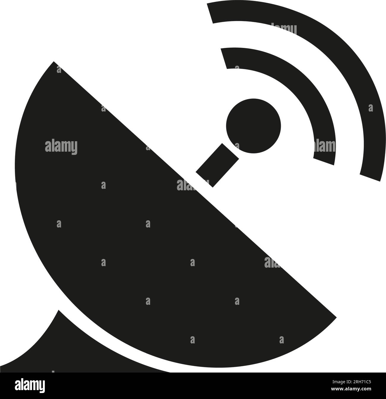 Satellite dish icon Stock Vector Image & Art - Alamy