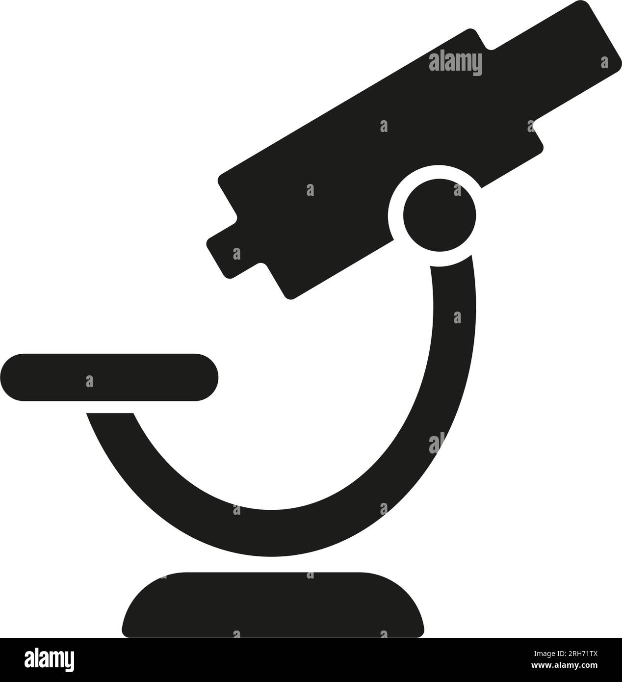 Laboratory microscope icon Stock Vector Image & Art - Alamy