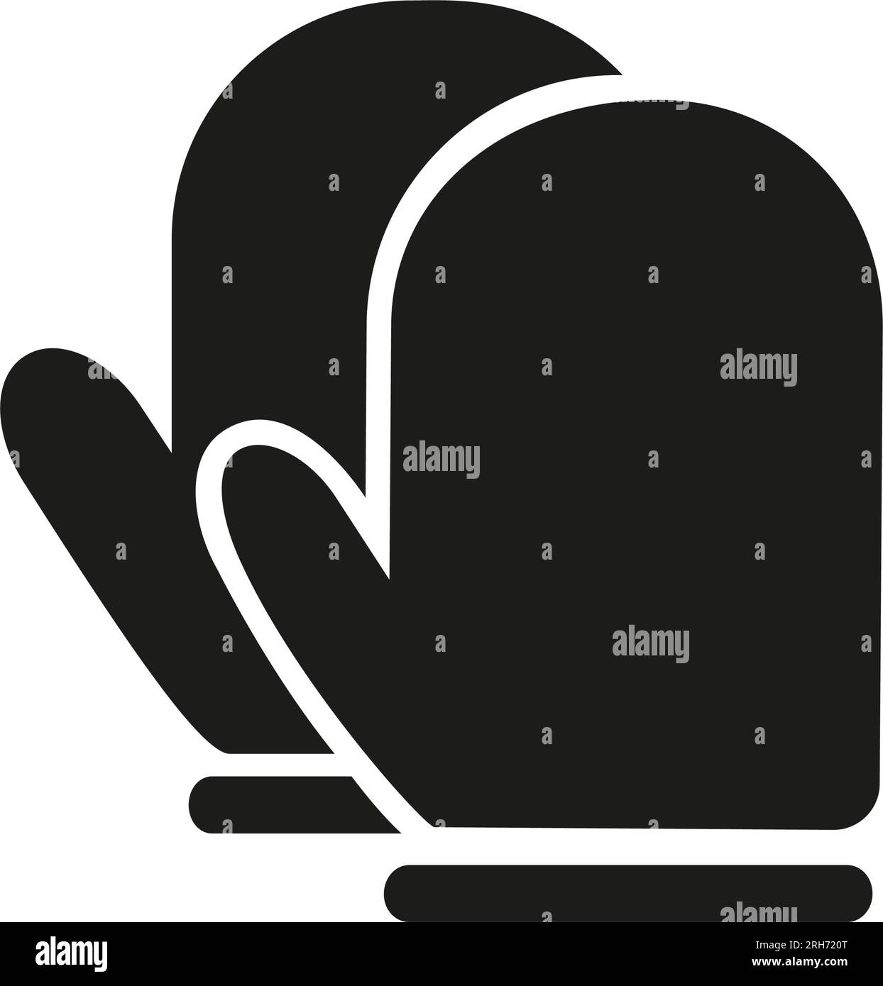 Oven mittens Stock Vector Images - Alamy